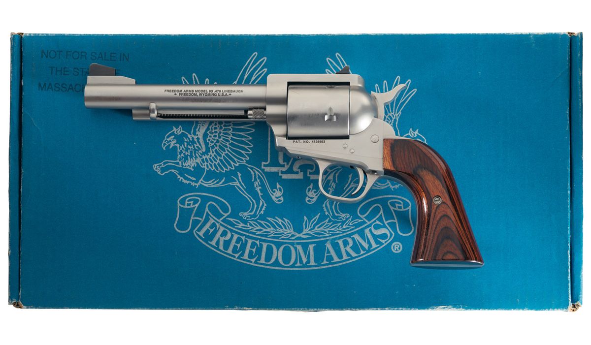 Freedom Arms Field Grade Model 83 Single Action Revolver in 475 ...