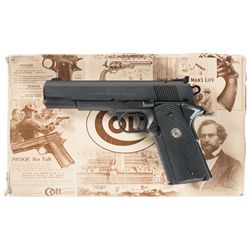 Excellent Early Colt Combat Target Model Semi-Automatic Pistol with ...