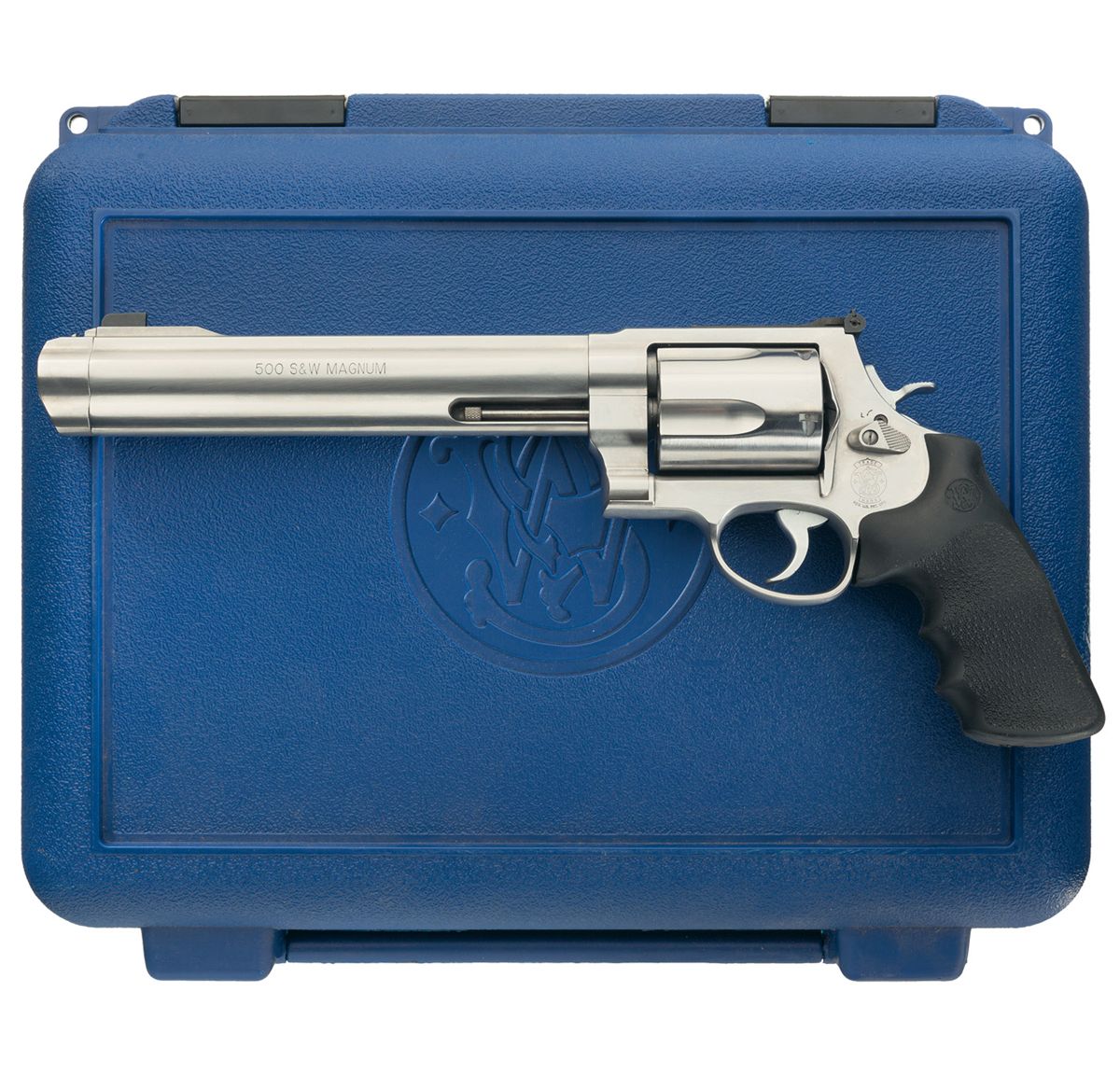 Smith & Wesson Model 500 Double Action Revolver with Case