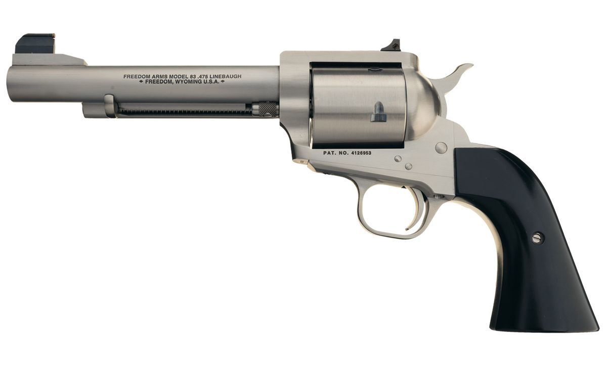 Freedom Arms Model 83 Premier Grade Single Action Revolver
