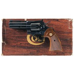 Excellent Colt Python Double Action Revolver with Original Box