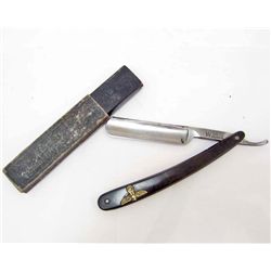 GERMAN NAZI STRAIGHT RAZOR W/ BOX