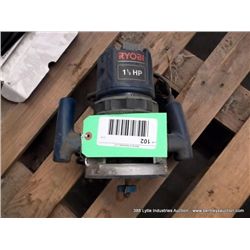 RYOBI 1 1/2 HP ROUTER MODEL R160