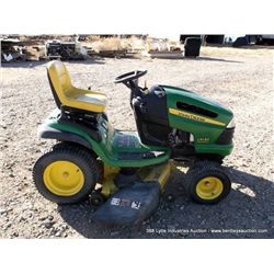 JOHN DEERE LA130 21HP 48" RIDING TRACTOR MOWER