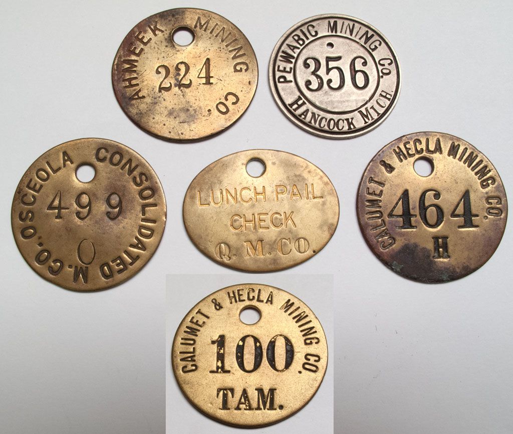 Six Copper Mine Tag Checks