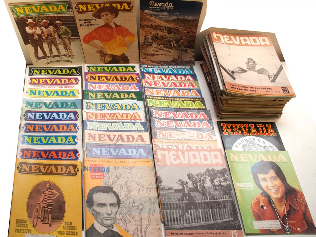 Back issues of Nevada Magazine and Nevada Highways