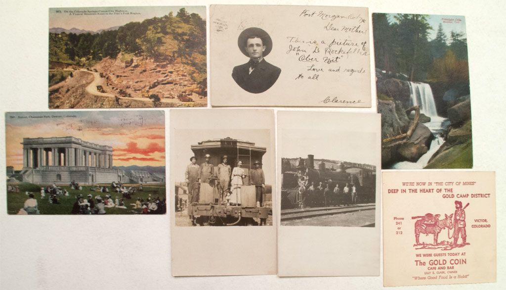 Touring Colorado through early post cards