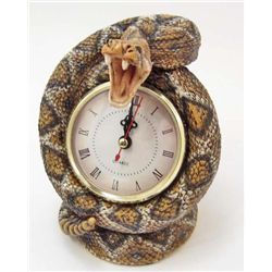 RATTLESNAKE CLOCK