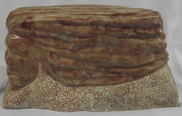 Navajo Marble Indian Chief Carving