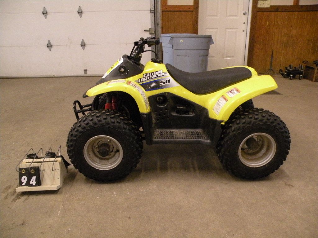 2003 Suzuki Quad Master 50 621114703 Unable to verify VIN