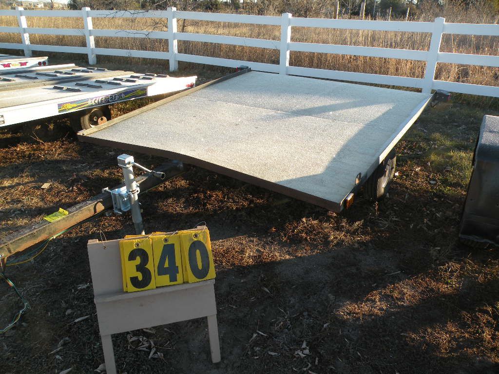 Homemade 7x8 trailer -SELLS NO TITLE, OFF ROAD USE ONLY