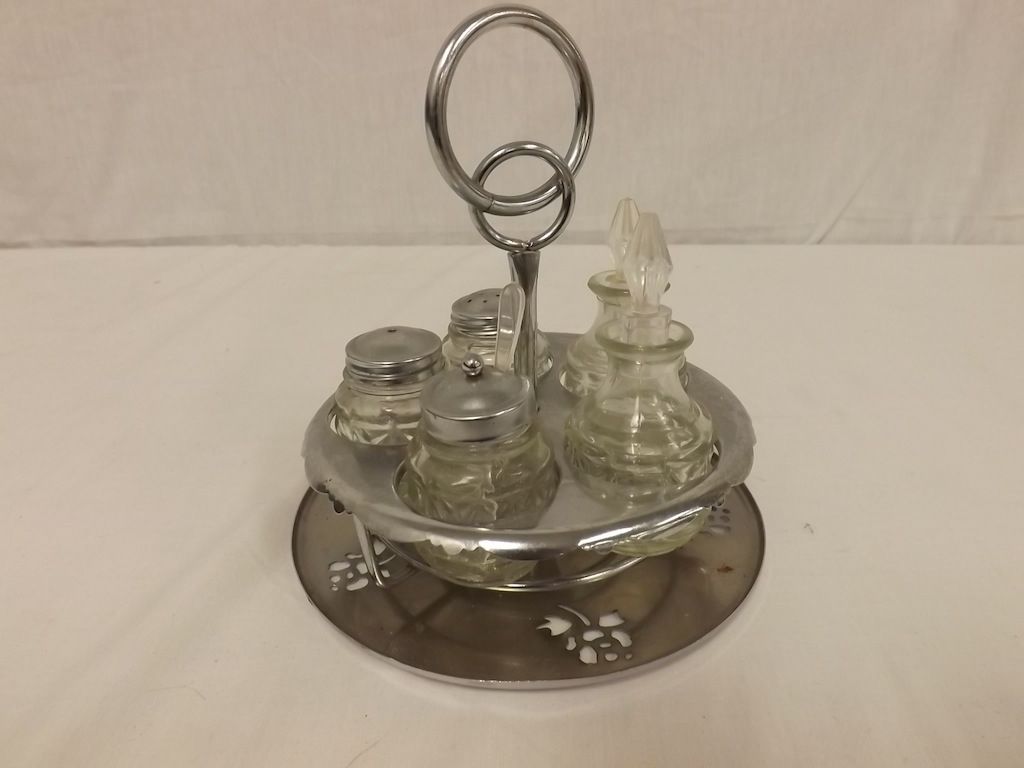 Vintage Condiment Set