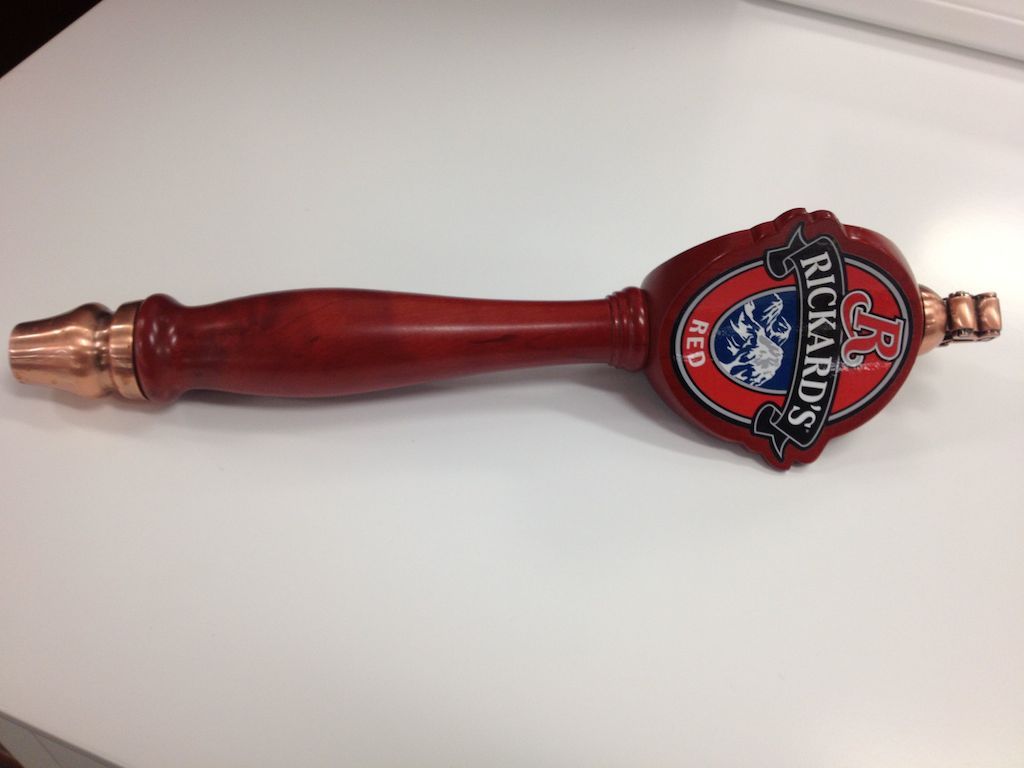 Rickard's Red Beer Tap Handle