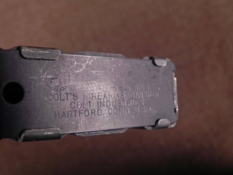 U S M-16 COLT RIFLE BANANA CLIP -CAL 556