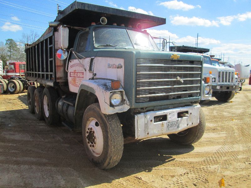 1980 CHEVROLET BRUIN TRI AXLE DUMP, S/N C49CCAV146732, 400HP CUMMINS ...