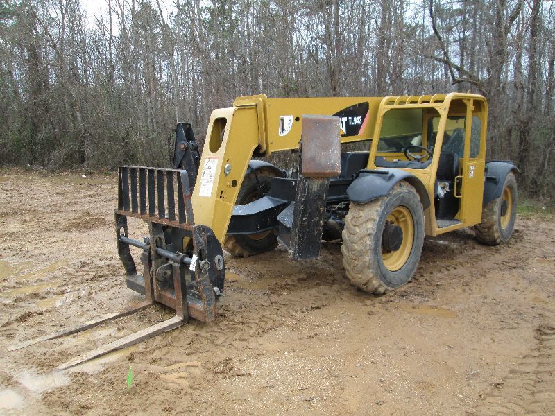 CAT TL943 TELESCOPIC FORKLIFT, S/NM TBL00815 (07 YR) 9K CAP, TILT ...