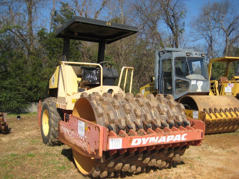 DYNAPAC CA150D VIBRATORY ROLLER, S/N 73320501 (05 YR) 66" PADFOOT DRUM ...