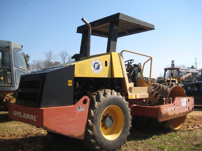 DYNAPAC CA150D VIBRATORY ROLLER, S/N 73320501 (05 YR) 66" PADFOOT DRUM ...