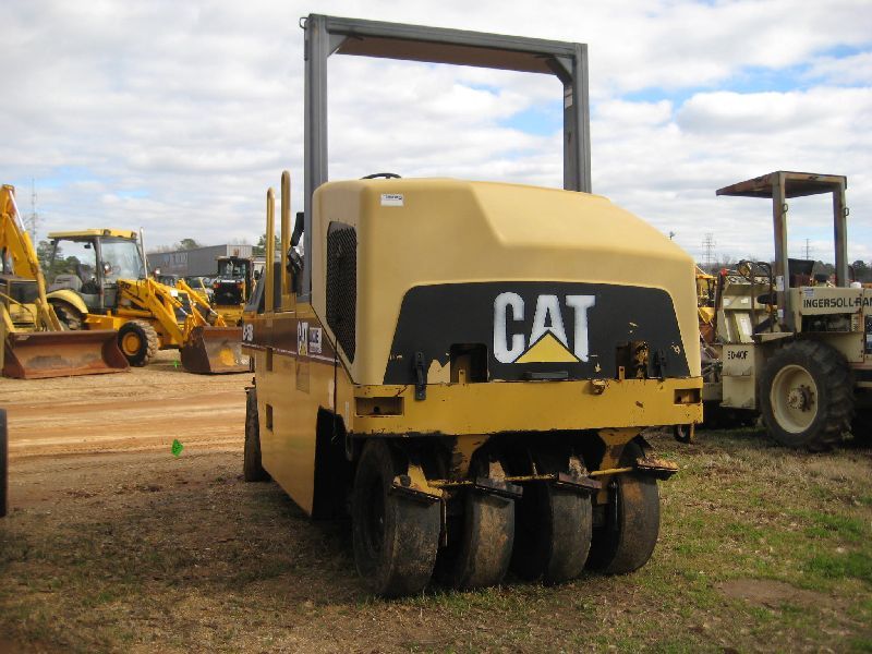 CAT PS-150 PNEUMATIC ROLLER, S/N 3XR00267, ROLL BAR, WATER TANK ...