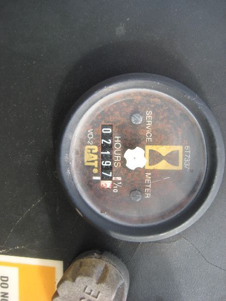 CAT PS-150 PNEUMATIC ROLLER, S/N 3XR00267, ROLL BAR, WATER TANK ...