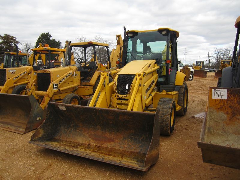 KOMATSU WB146-5 4X4 LOADER BACKHOE, S/N 23339 (07 YR) GP BUCKET, ECAB W ...