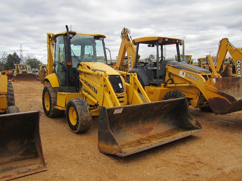 KOMATSU WB146-5 4X4 LOADER BACKHOE, S/N 23339 (07 YR) GP BUCKET, ECAB W ...