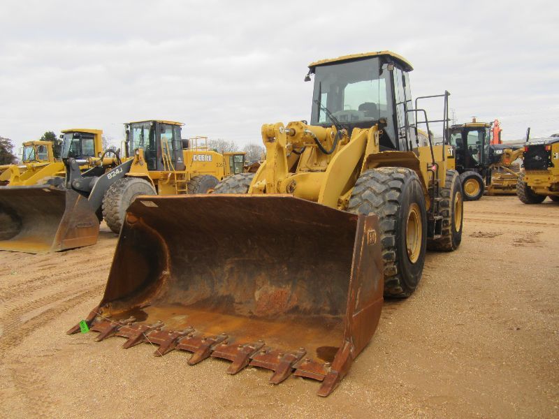 CAT 966G SERIES II WHEEL LOADER, S/N ANT00207 (03 YR) GP BUCKET W/TEETH ...
