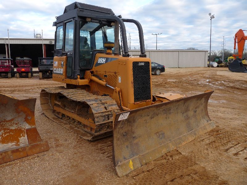 CASE 850H WT CRAWLER TRACTOR, S/N JJ50296545, 6 WAY BLADE, ECAB W/AIR ...