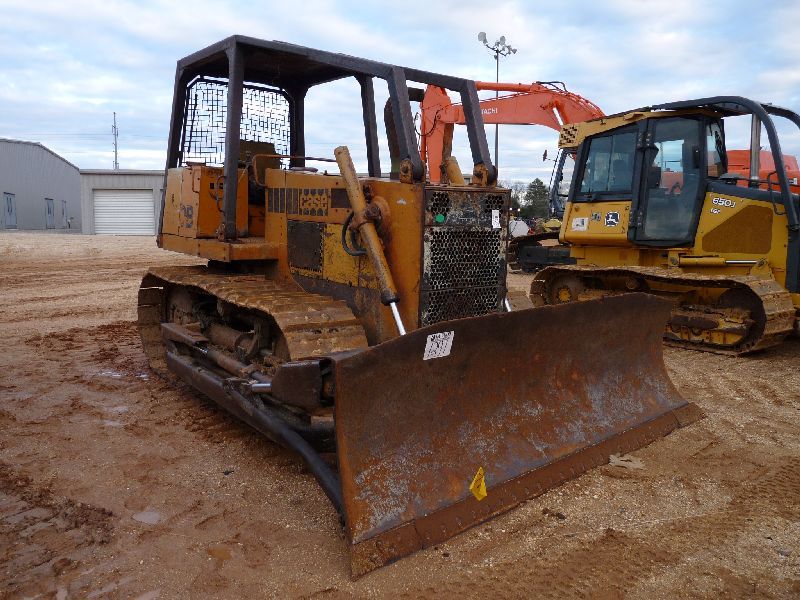 CASE 1150B CRAWLER TRACTOR, S/N 304718, 6 WAY BLADE, 22" SBG, CANOPY ...