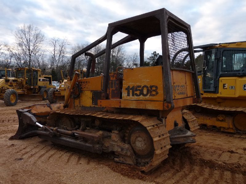 CASE 1150B CRAWLER TRACTOR, S/N 304718, 6 WAY BLADE, 22" SBG, CANOPY ...