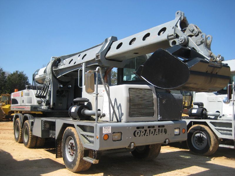 GRADALL XL4100 II WHEELED EXCAVATOR, S/N 0210017561, MERCEDES DIESEL ...