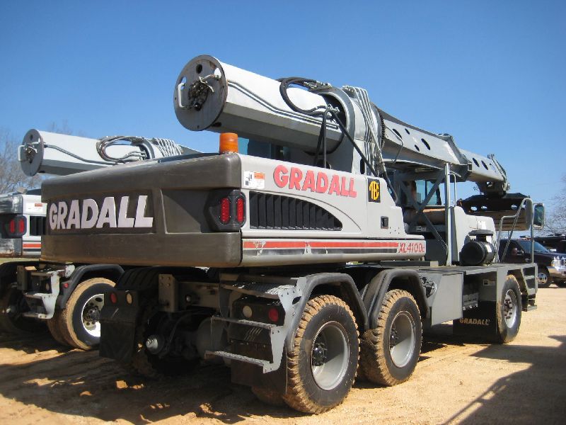 GRADALL XL4100 II WHEELED EXCAVATOR, S/N 0210017561, MERCEDES DIESEL ...