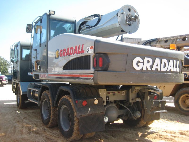 GRADALL XL4100 II WHEELED EXCAVATOR, S/N 0210017561, MERCEDES DIESEL ...