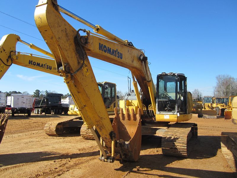 KOMATSU PC228-USLC-3WD HYDRAULIC EXCAVATOR, S/N 30754, 9'6" STICK, 36 ...