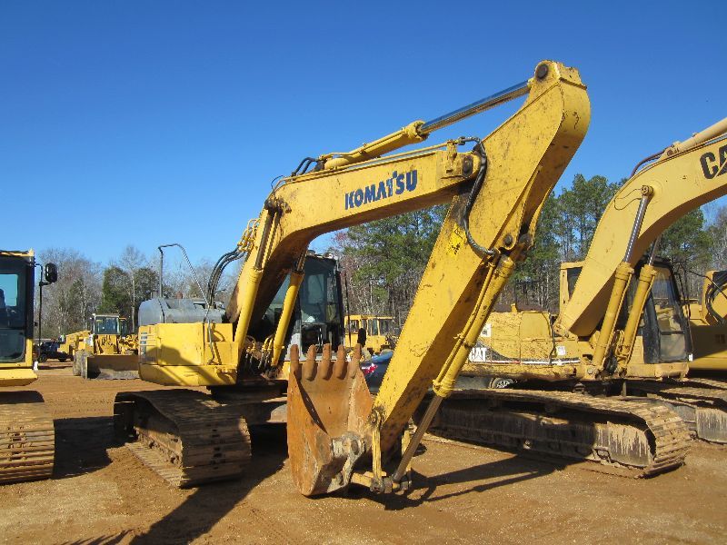 KOMATSU PC228-USLC-3WD HYDRAULIC EXCAVATOR, S/N 30754, 9'6" STICK, 36 ...