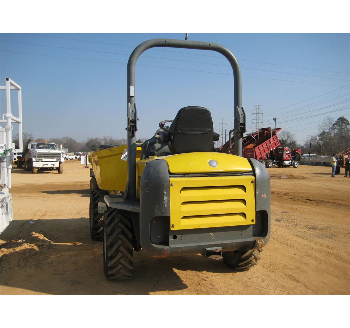 WACKER NEUSON 3001 MINI DUMP S/N AE310249D (08 YR) DIESEL ENG METER ...