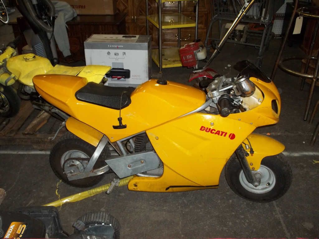 Mini Ducati Motorcycle - Yellow