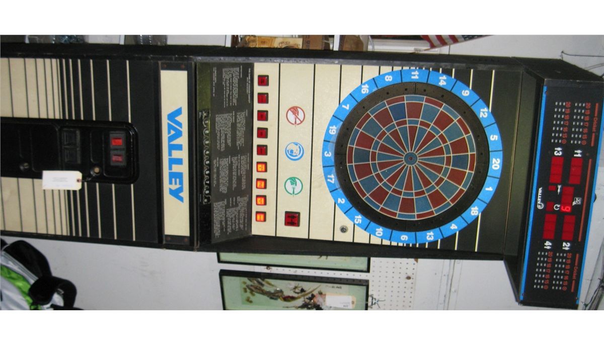 Coin Operated Dart Board,