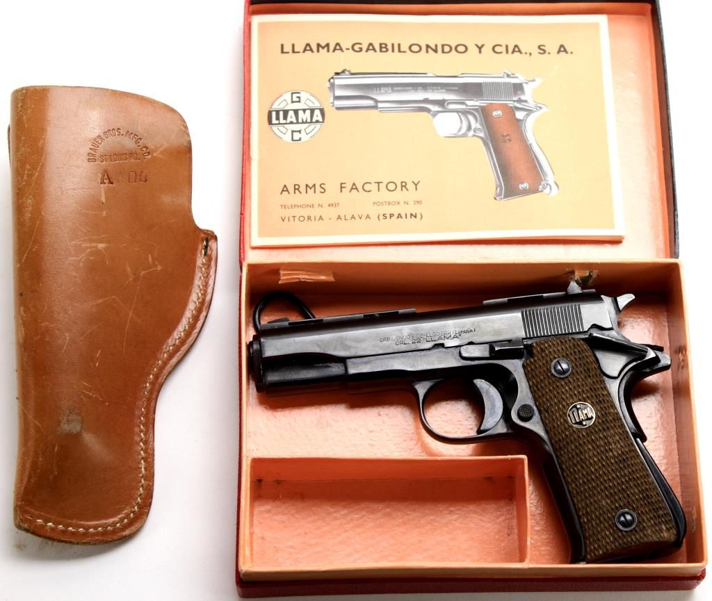 Llama Especial .22 cal. SN 358647