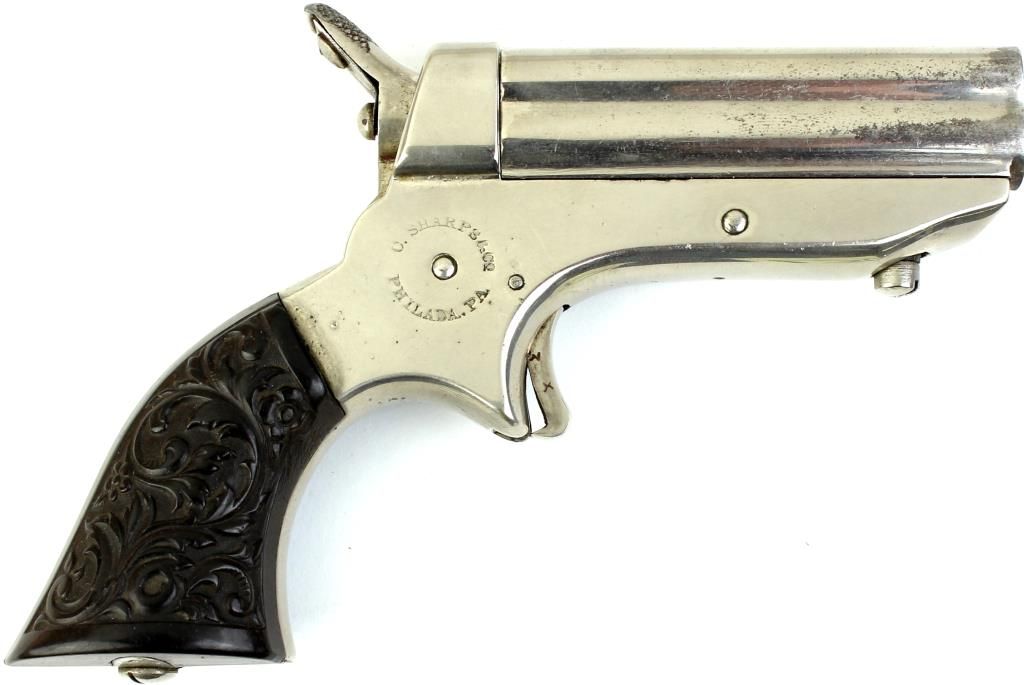 Sharps 4 barrel Derringer .22 cal. SN 58143