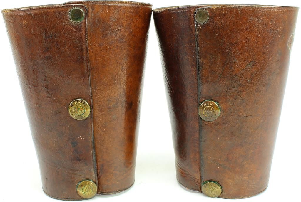 Gopher brand leather cowboy cuffs