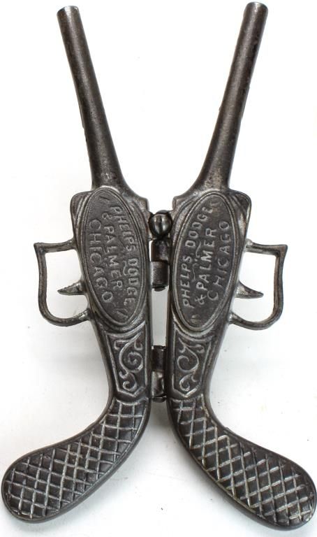 Antique cast iron folding boot jack