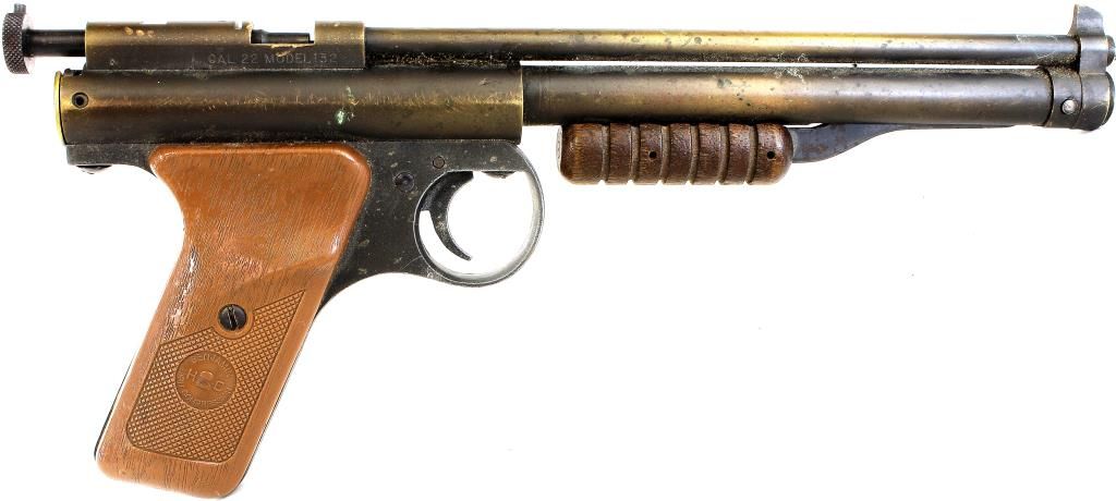 Vintage Ben Franklin pump BB gun pistol,