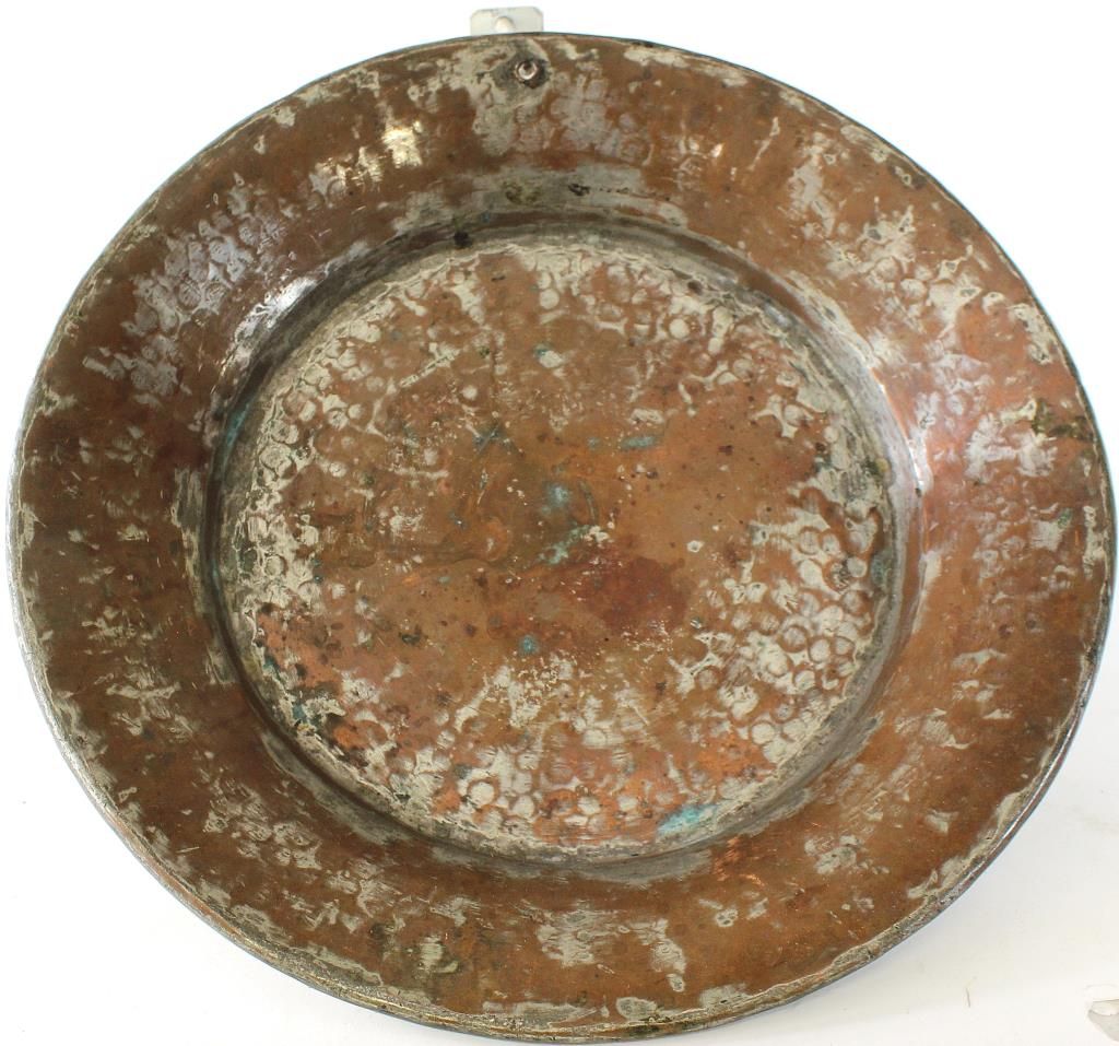 Early antique gold miners pan