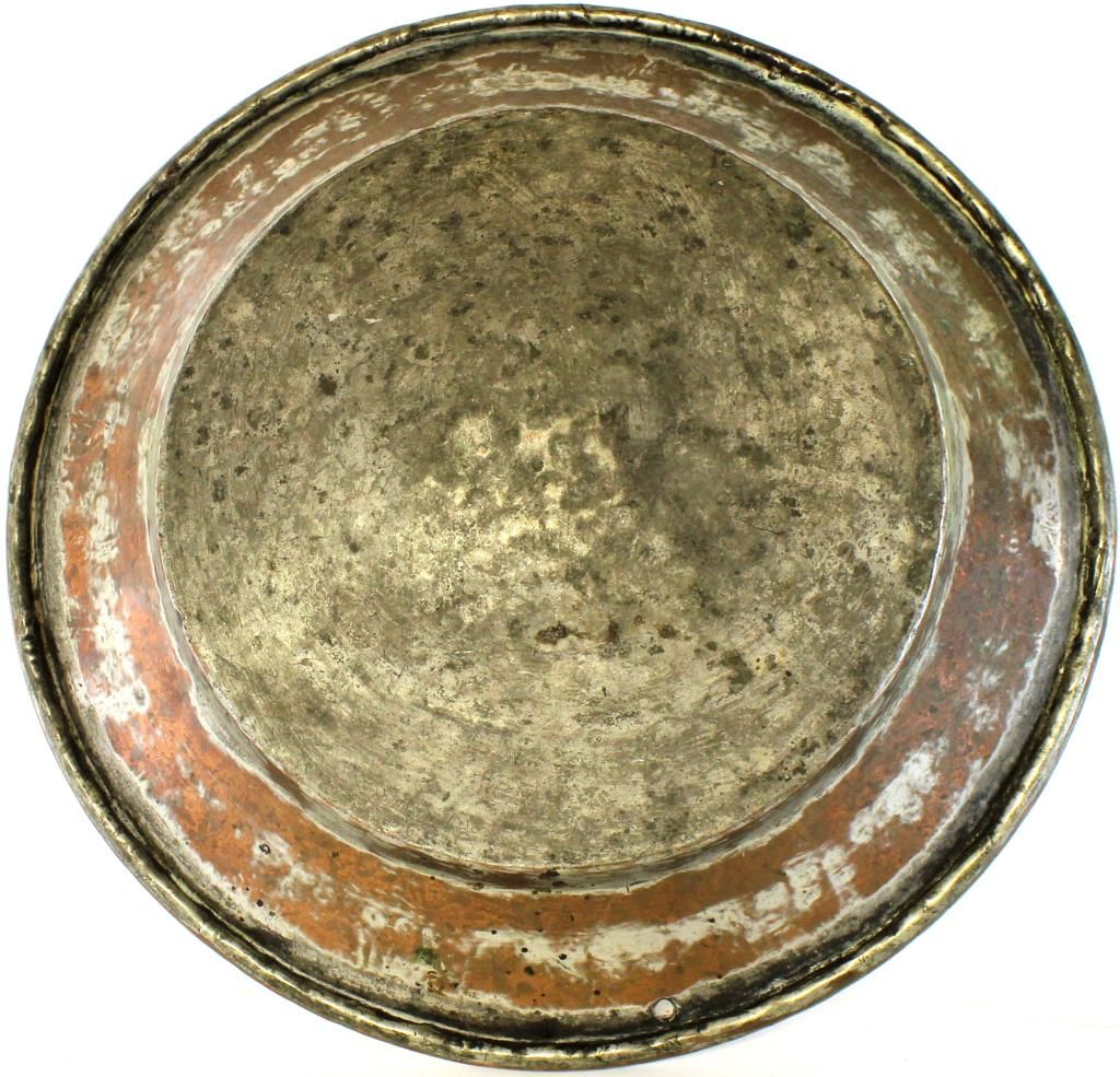 Early antique gold miners pan