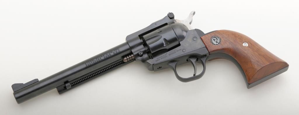 Ruger New Model Single-Six revolver, .22 cal., 6-1/2” barrel, black ...