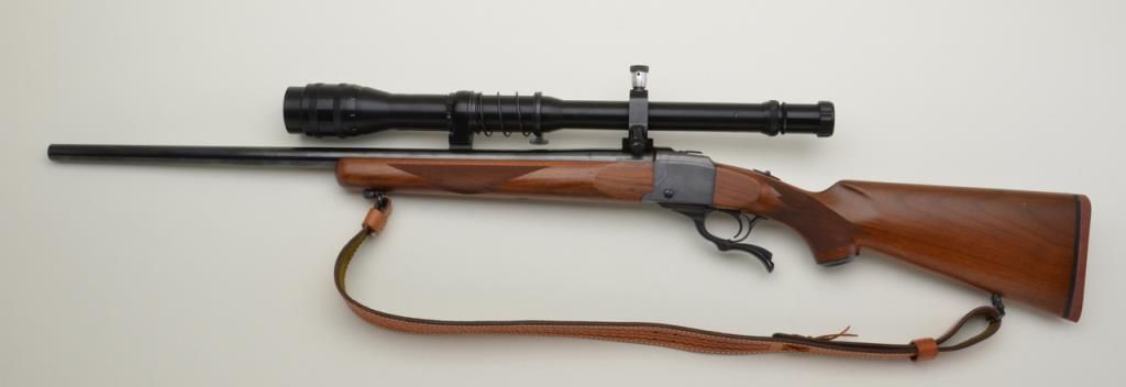 Ruger No. 1 single shot rifle, .220 Swift cal., 26” barrel, blue finish ...