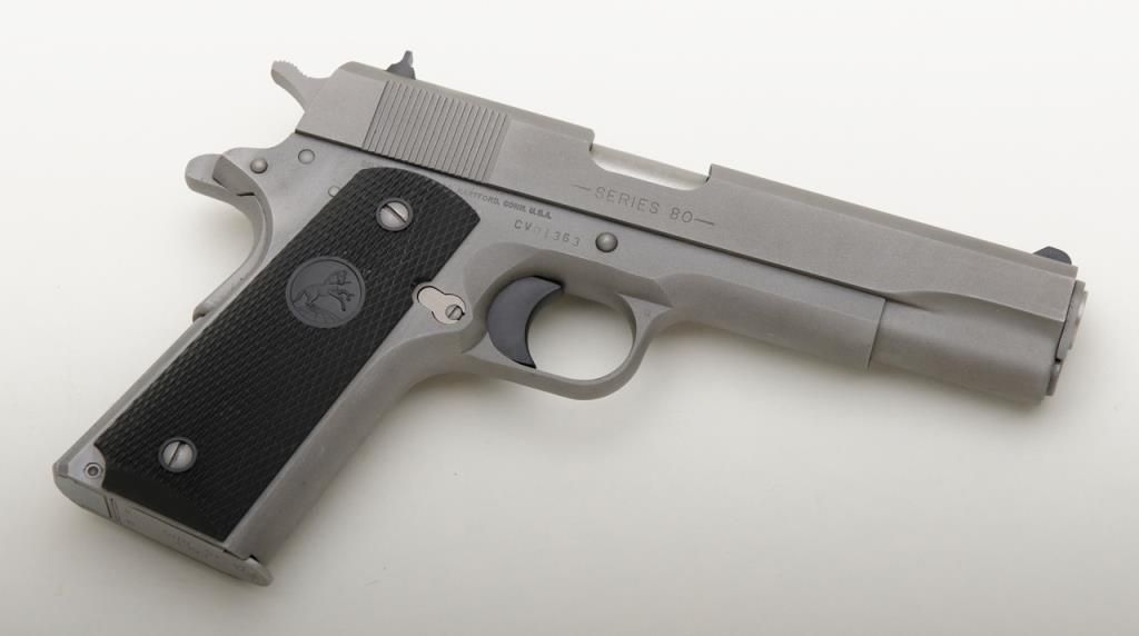 Colt Series 80 Model 1911A1 semi-auto pistol, .45 cal., 5” barrel ...