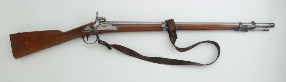 U.S. Pomeroy Model 1835 in-barrel conversion to percussion rifle, .69 ...