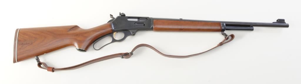 Marlin Model 375 lever action short rifle, .375 Win. cal., 20” barrel ...